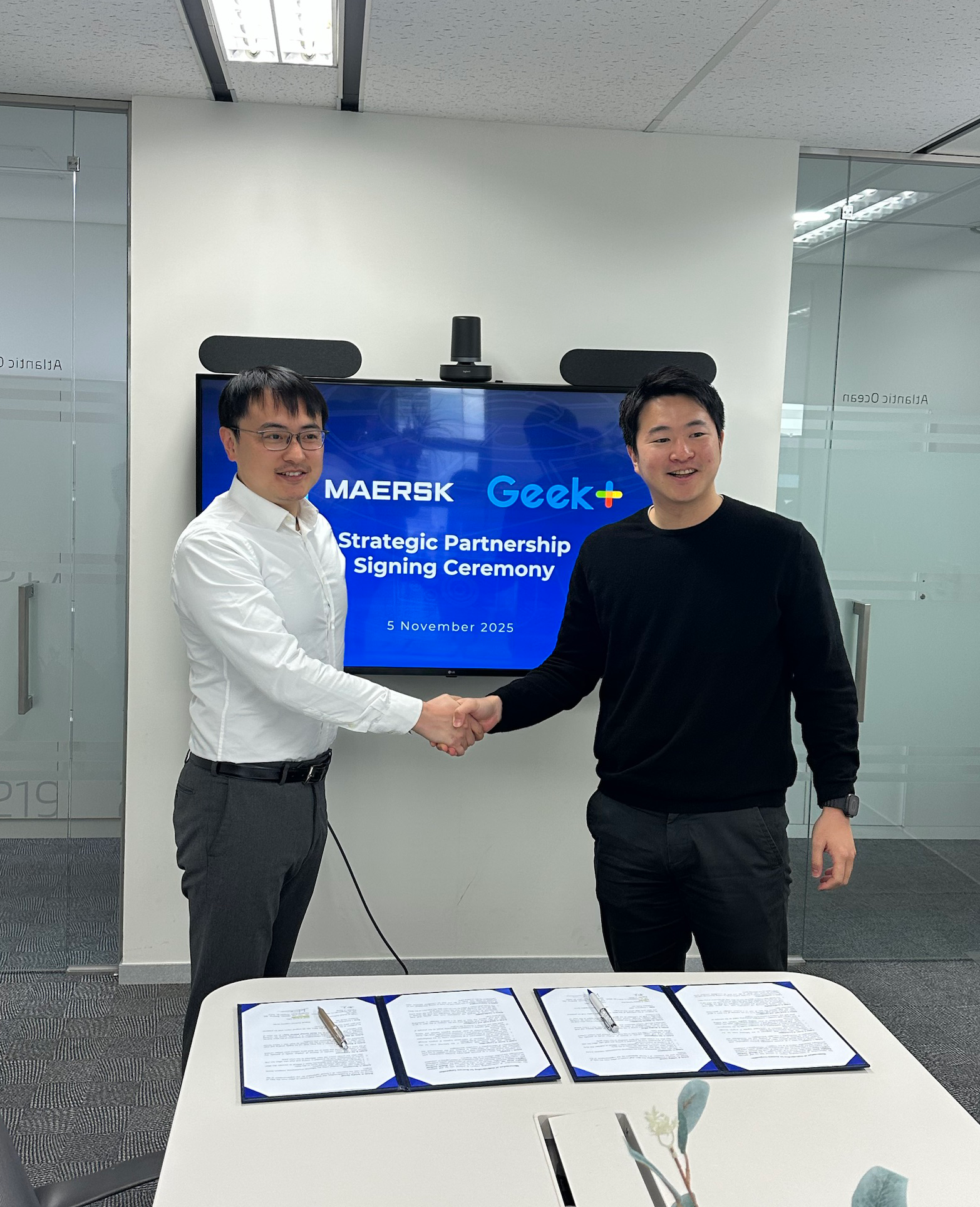 Maersk and Geekplus Forge Strategic Partnership in Korea to ...