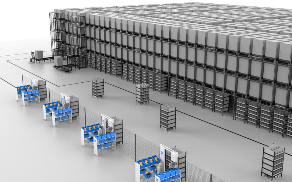 Geek+ launches ground-breaking four-way shuttle warehouse storage and ...