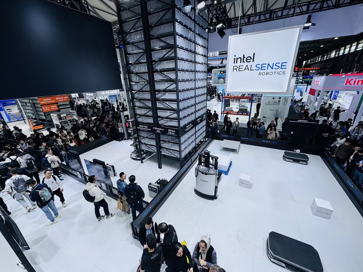 Geek+ Unveils Vision-Driven Robots with Intel and Next-Gen Pallet-to ...